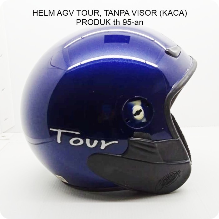 Jual Helm AGV Half face Jadul Tali DD Ring | Shopee Indonesia