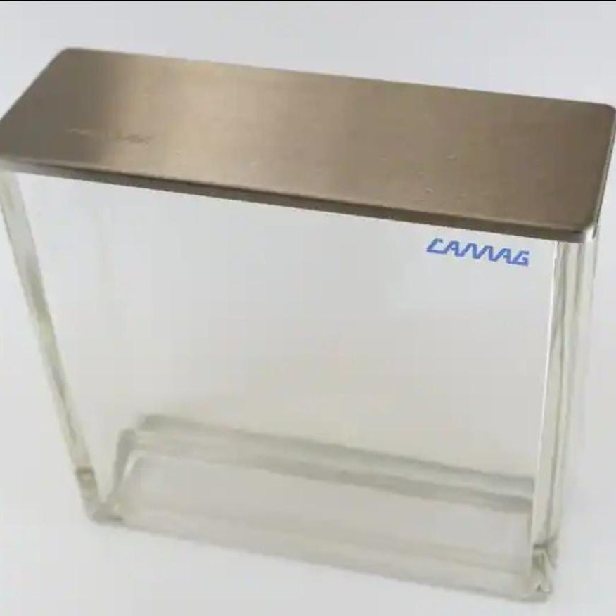 Jual TLC Chamber Glass For 20x20cm With Stainless Steel Lid | Shopee ...