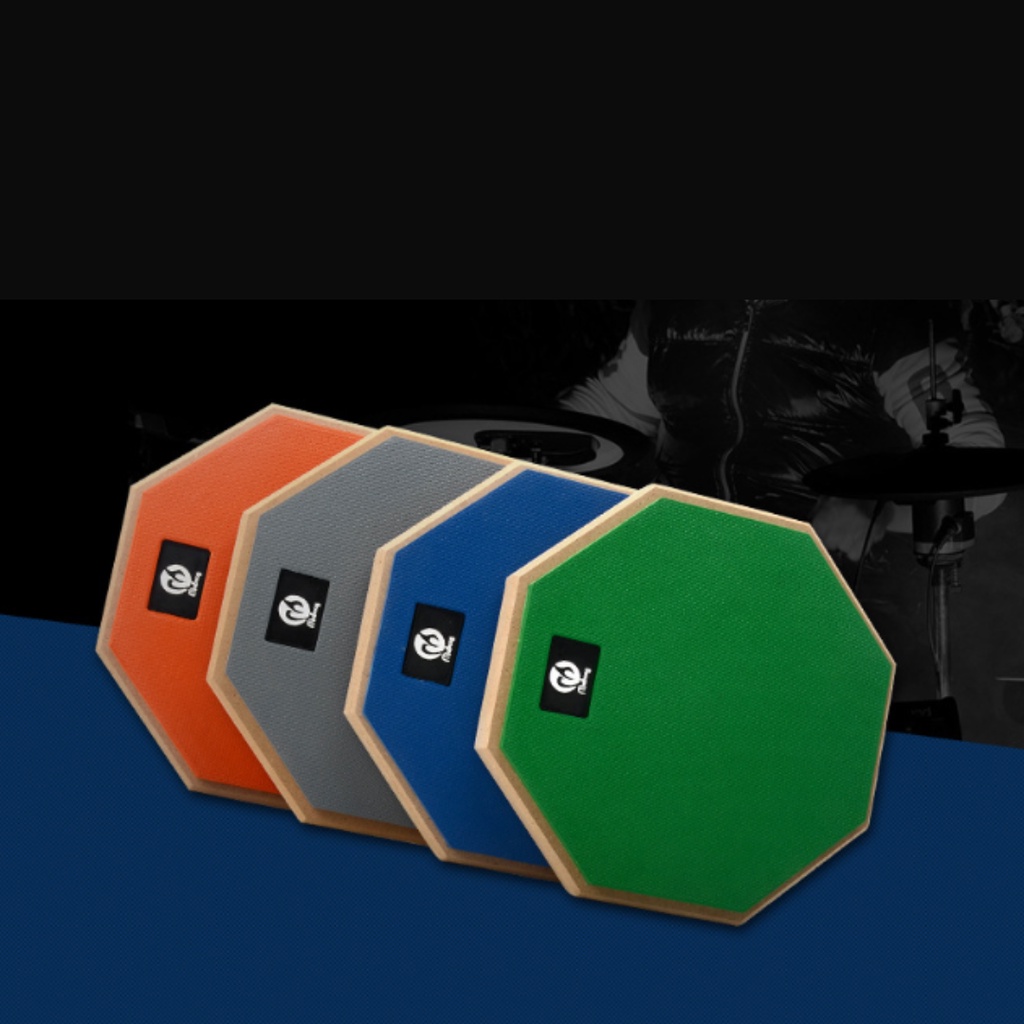 Jual Drum Pad Moboog Awet Warna Warni 8 Inch 20 cm Octagon Latihan Drum ...