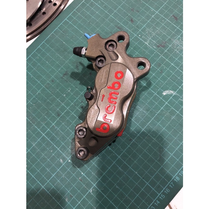 Jual Kaliper Brembo 4 Piston 1 Pin Billet Original From Italy | Shopee Indonesia