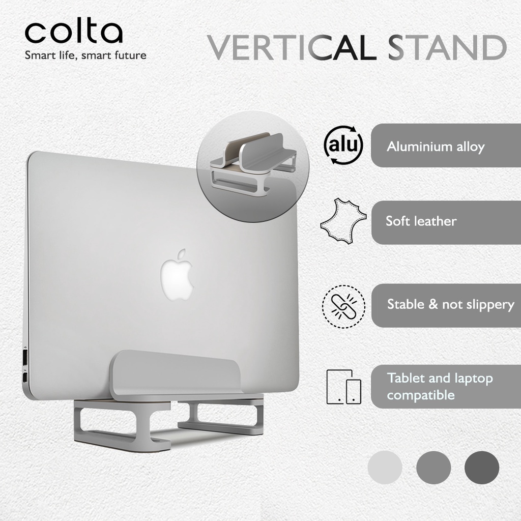 Jual Colta Vertical Laptop Tablet Notebook Vertical Stand Holder ...