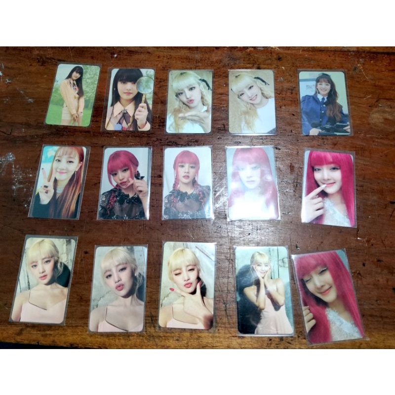 Jual Minnie Miyeon (G)I-DLE Photocard Official I Burn I Trust I Never ...