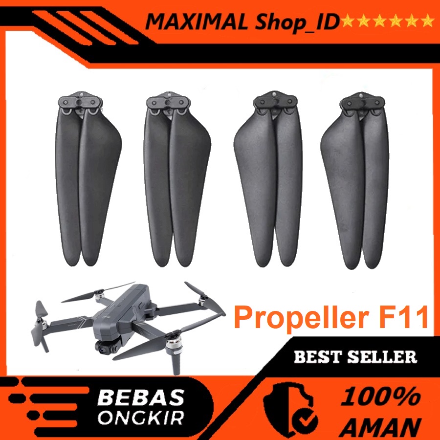 Jual Propeller SJRC F11s 4k Pro Part Baling Baling Drone SRJC F11 4K ...