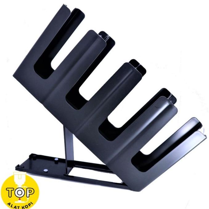 Jual Tempat Cup holder Bar caddy 4 slot gelas plastik filter paper ...