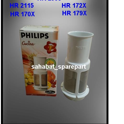 Jual ☪ SARINGAN FILTER JUS BUAH BLENDER PHILIPS CUCINA HR 2938 HR 2115 ...