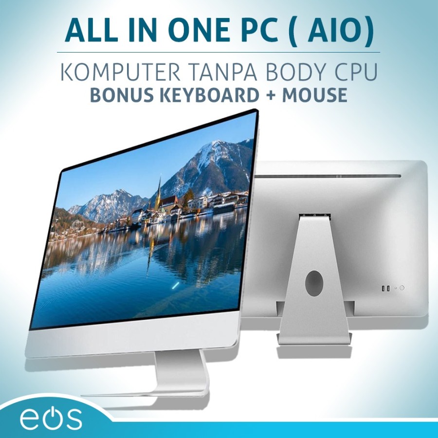 Jual All in one PC ( AIO) i5 i7 RAM 8GB SSD 256 GB 21.5 - 24 inch ...