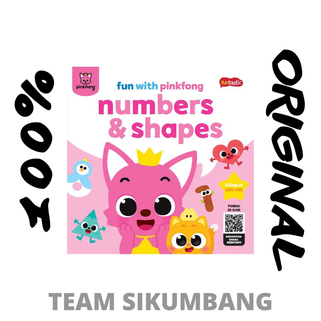 Jual Buku Fun with Pinkfong - Numbers & Shapes | Shopee Indonesia