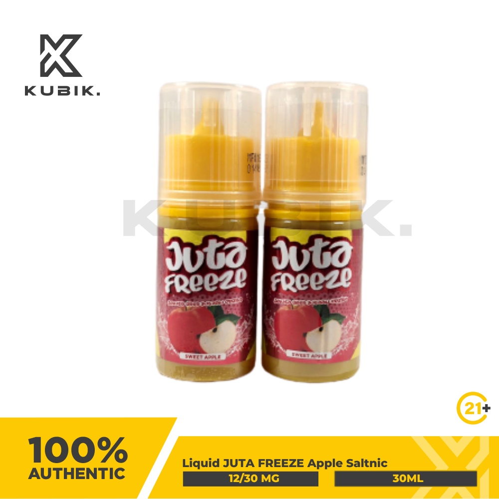 Jual Liquid Juta Freeze Sweet Apple Salt Nic 30ML by RSR Brew x Vape ...