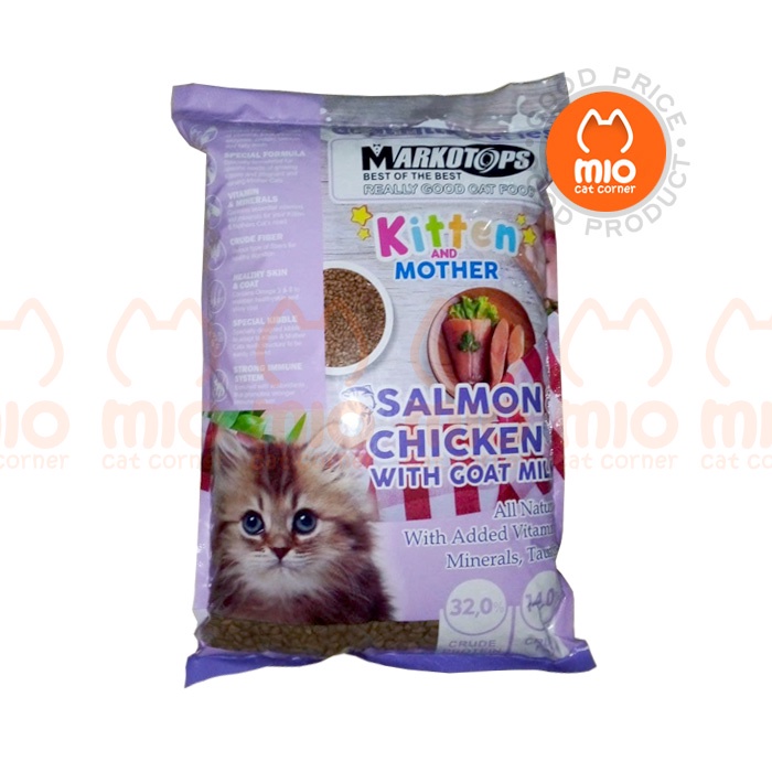 Jual Markotops Kitten & Mother 1kg Dry Cat Food Makanan Anak & Induk ...