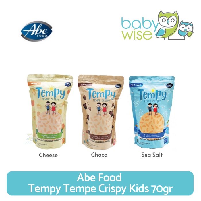 Jual Abe Food Tempy Tempe Crispy Kids 70gr | Shopee Indonesia
