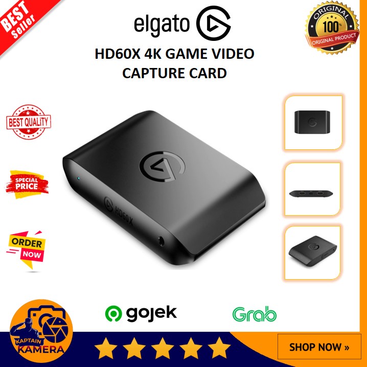 Jual ELGATO HD60X 4K GAME VIDEO CAPTURE CARD | Shopee Indonesia