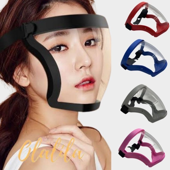 Jual Helm Full Faceshield Cover Transparan Full Tutup Muka Untuk Anak ...