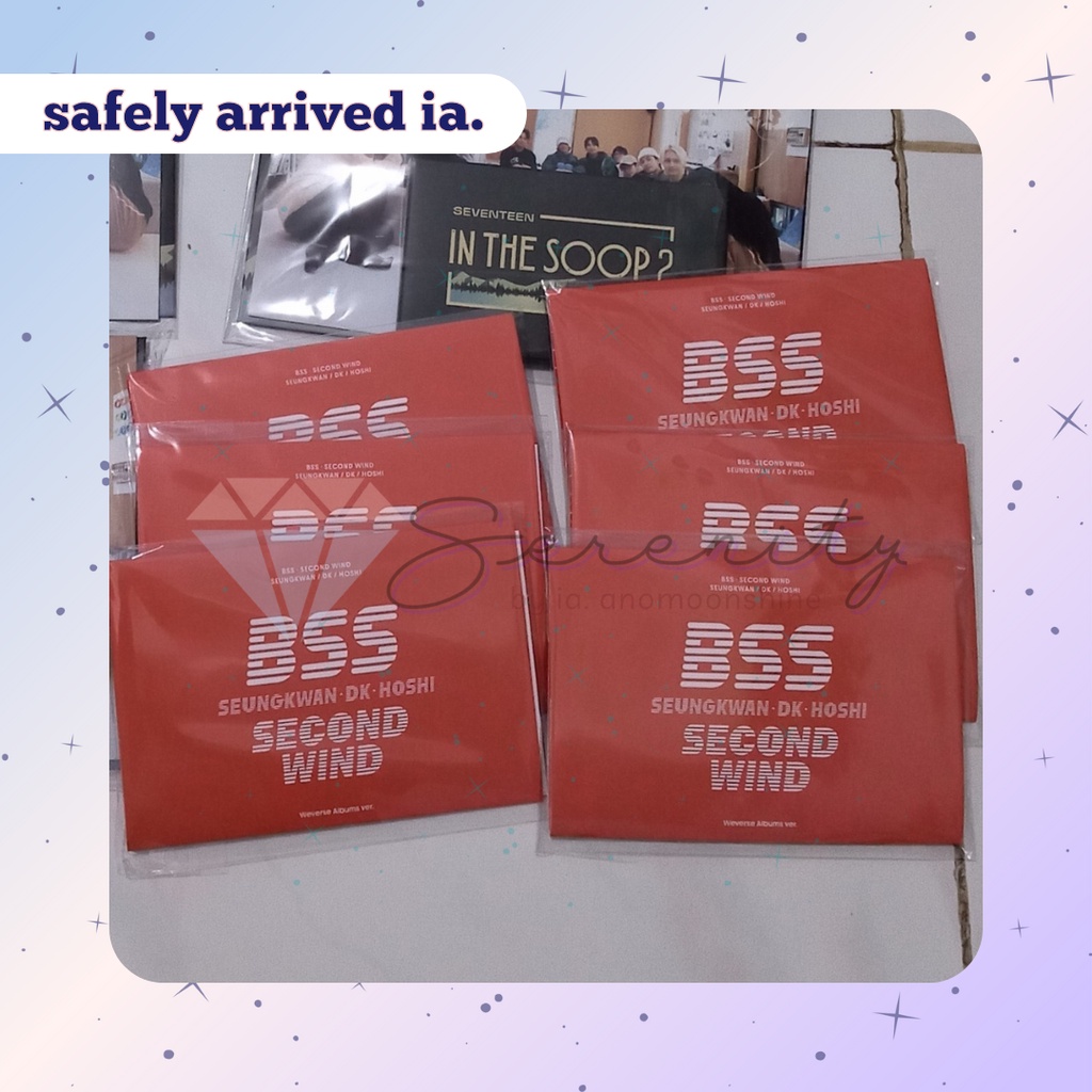 Jual BooSeokSoon BSS "SECOND WIND" Weverse Ver. Album | Shopee Indonesia