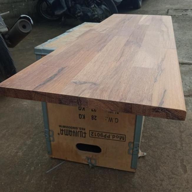 Jual Papan Kayu Merbau Fjl Trap Tangga Rak Ambalan Meja Table Top Non ...