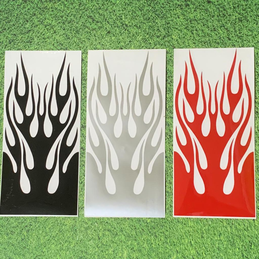 Jual Stiker Spakbor Tribal Api cutting sticker murah keren | Shopee ...