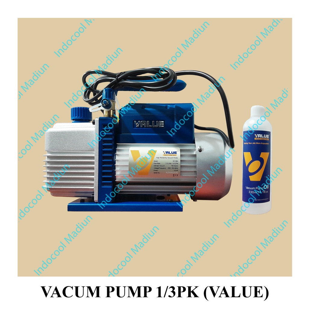 Jual VP1C1/3 Vacum Pump / Mesin Vacum / Pompa Vacum "VALUE" ukuran 1/3Pk ( PERHATIAN !! HARGA ...