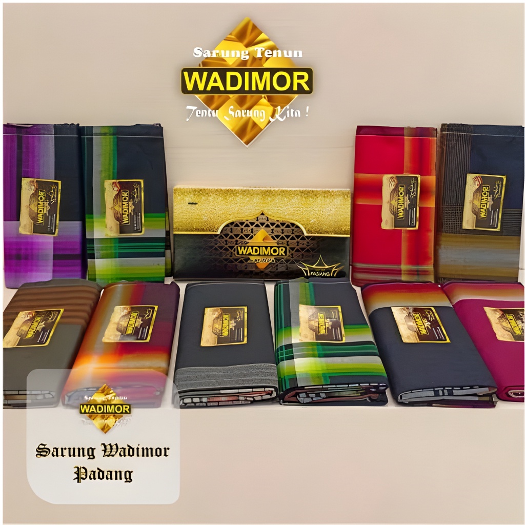 Jual Sarung Wadimor Motif Padang - Kain Tenun Dewasa Pria Laki Cowo ...