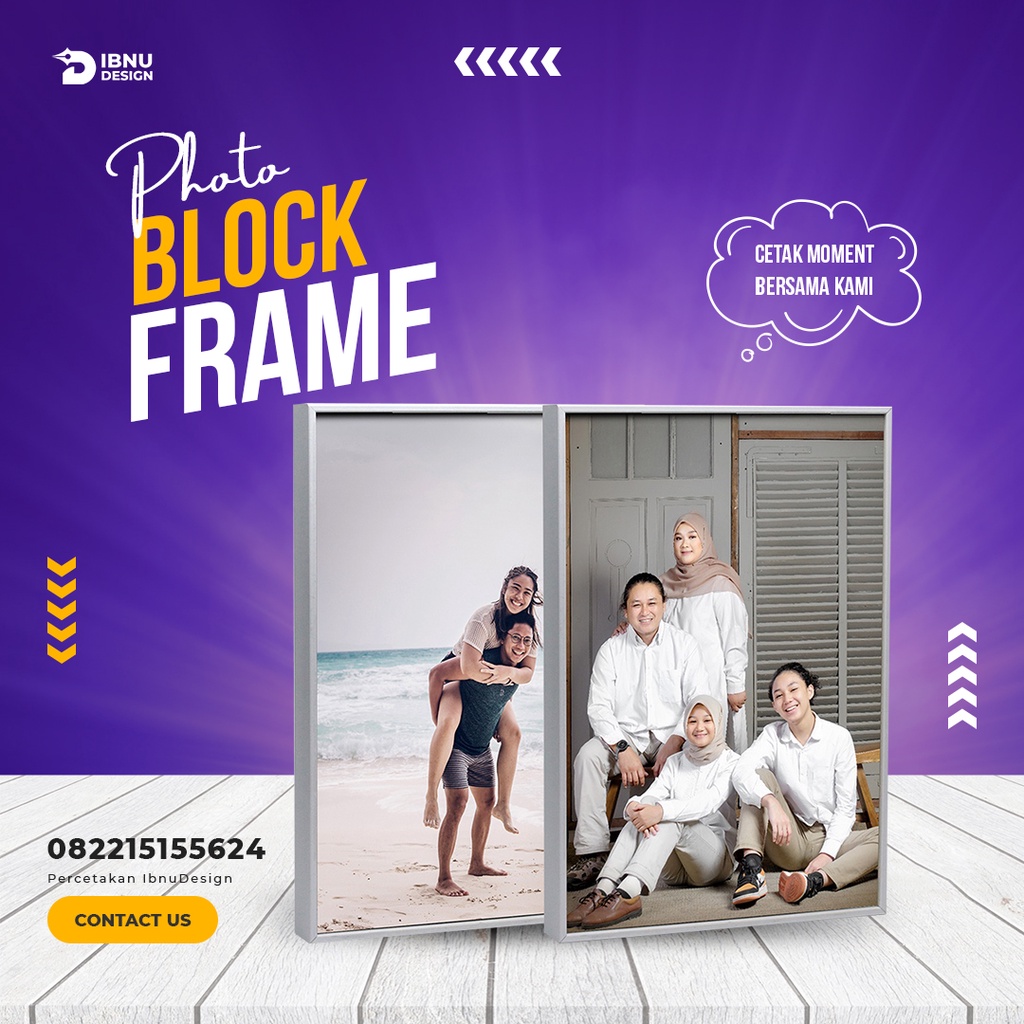 Jual FRAME BLOK CUSTOM | CETAK FOTO BLOK | FOTO CUSTOM UKURAN 20x30 CM ...