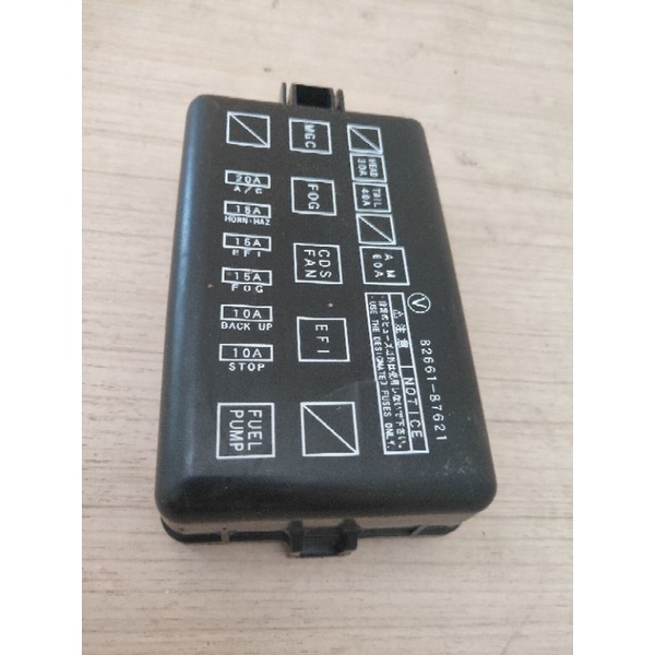 Jual ttp box sekring dpn original Daihatsu taruna caburator | Shopee ...