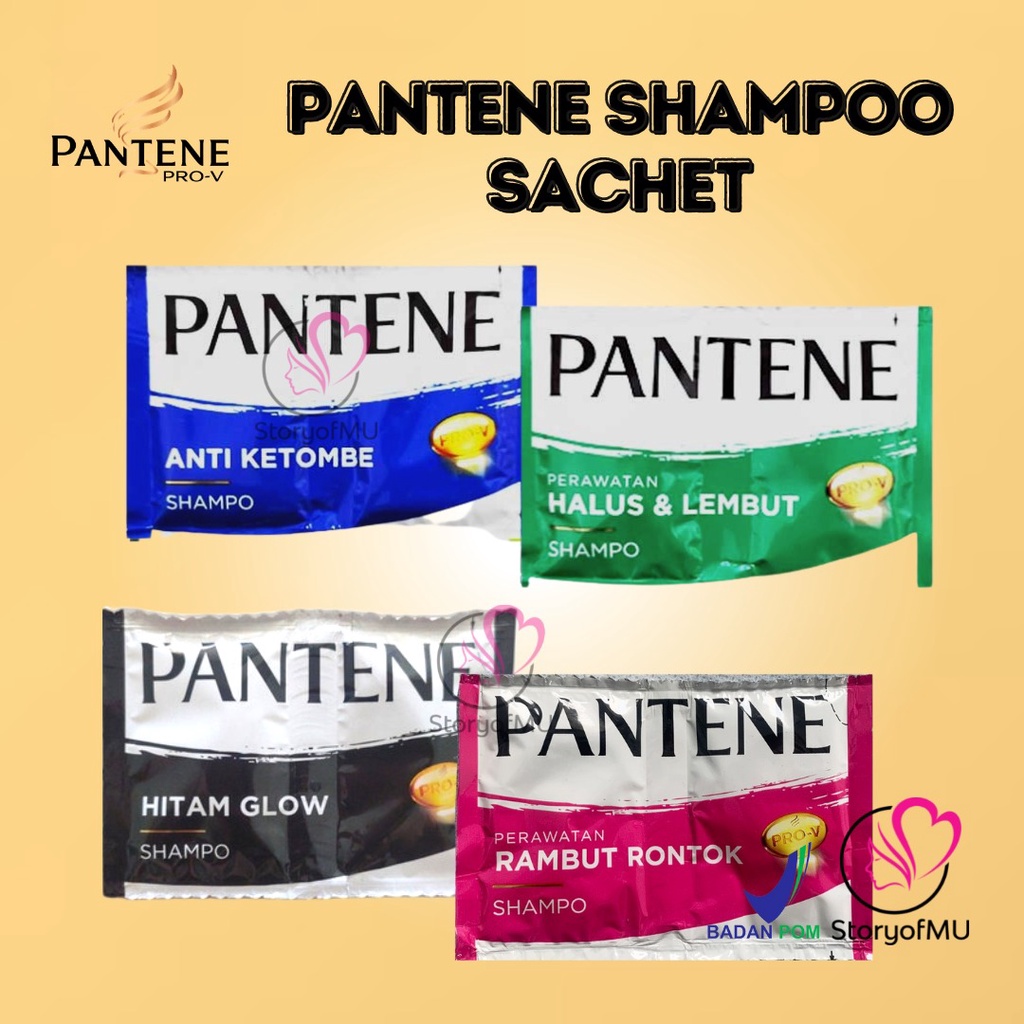 Jual PANTENE Shampoo Sachet 1 Renceng Isi 12 Pcs 10ml | 12 x 10ml ...
