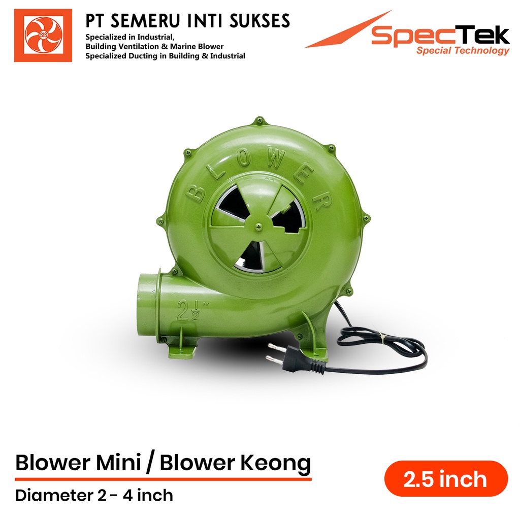 Jual SPECTEK BLOWER KEONG - BLOWER MINI 2.5 INCH | Shopee Indonesia