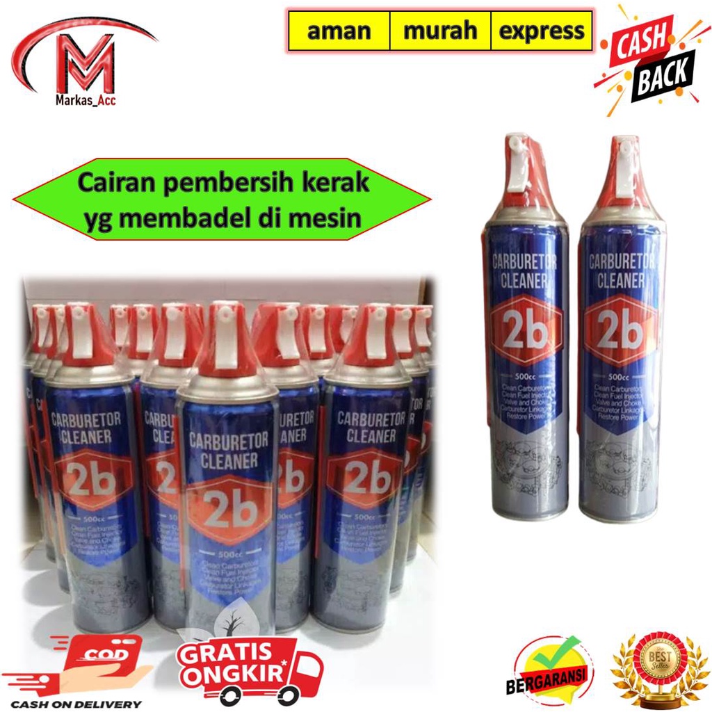 Jual Carburetor Cleaner 2B - Cairan Pembersih Karburator Carbu 2B by ...