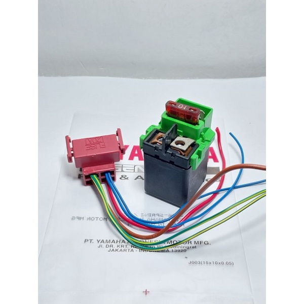 Jual kabel soket bendik relay stater yamaha R25 MT25 Byson Fi Xmax 250 ...
