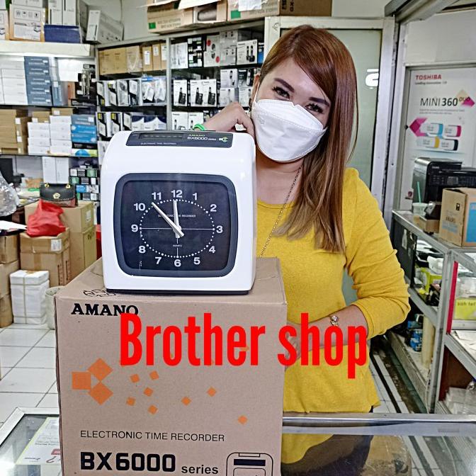 Jual Mesin Absensi Kartu Amano Bx-6000 | Shopee Indonesia