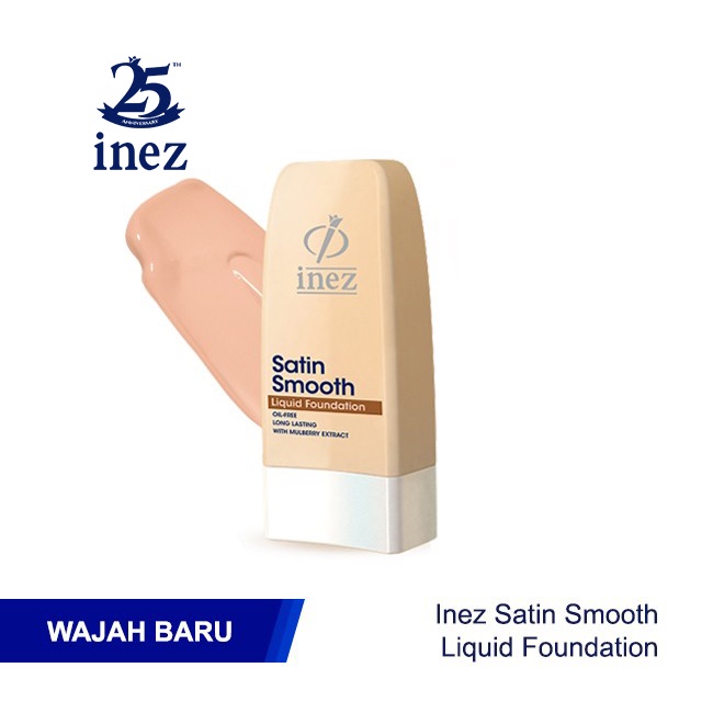 Jual Inez Satin Smooth Liquid Foundation | Shopee Indonesia