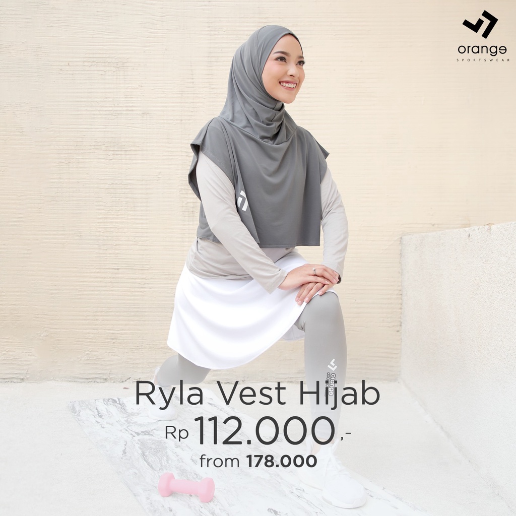 Jual Hijab Rompi Sport Instan Jersey Premium Ryla Vest | Shopee Indonesia