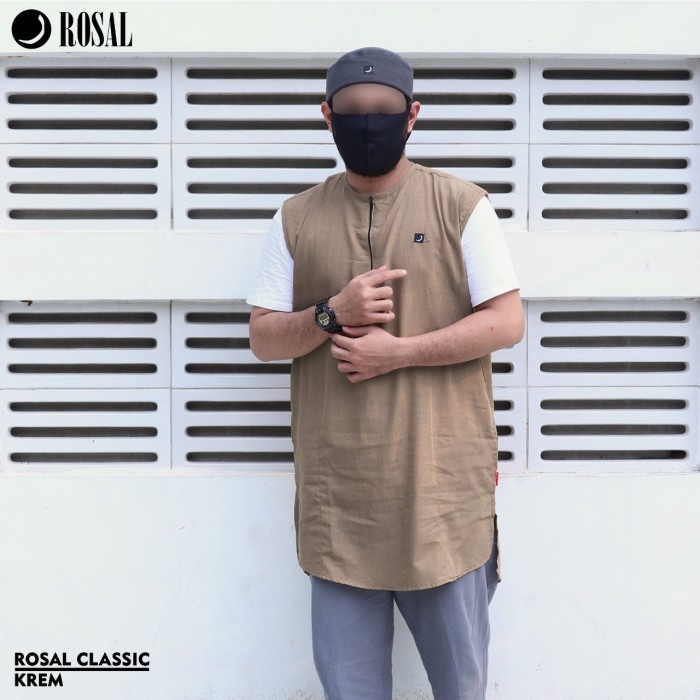 Jual Rompi Sholat MURAH! ROMPI SHOLAT ROSAL CLASSIC - krem, M(Z3D4 ...