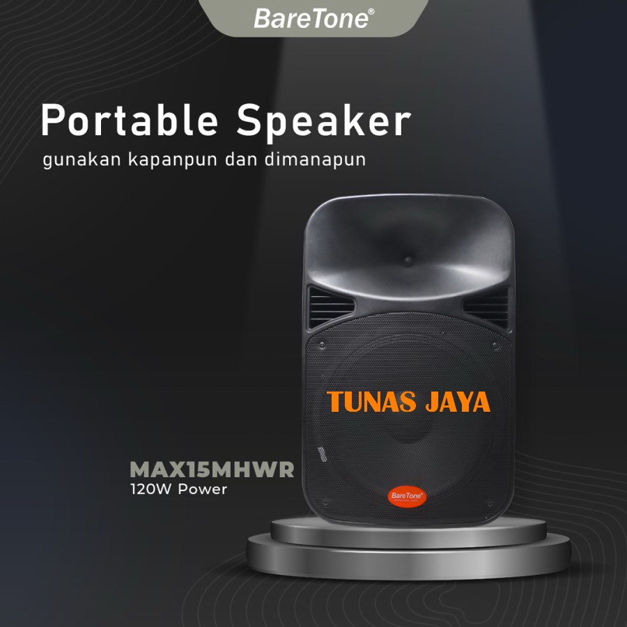 Jual Speaker Portable Baretone Max15mhwr Max 15mhwr Original Baretone