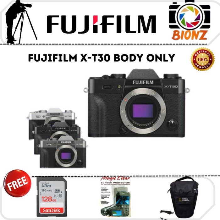 Jual FUJIFILM XT-30 II BODY ONLY / CAMERA FUJIFILM XT30 MARK II BODY ...
