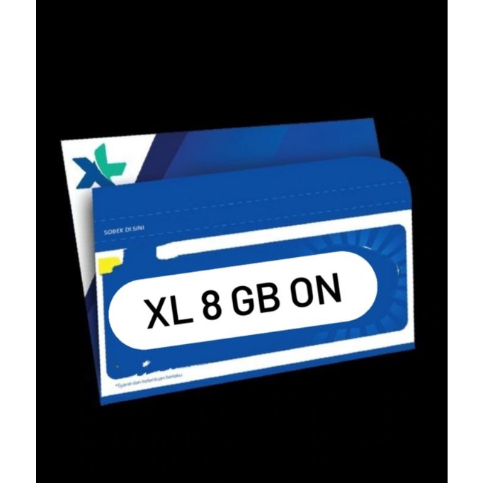 Jual Kartu Perdana Xl LIVE ON Kuota Internet 7GB LIVE ON/8 GB XL AXIATA ...