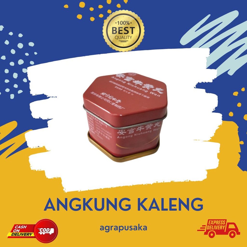 Jual PAKET HEMAT ANGKUNG KALENG ANGONG NIUHUANG WAN TONG REN TANG ...