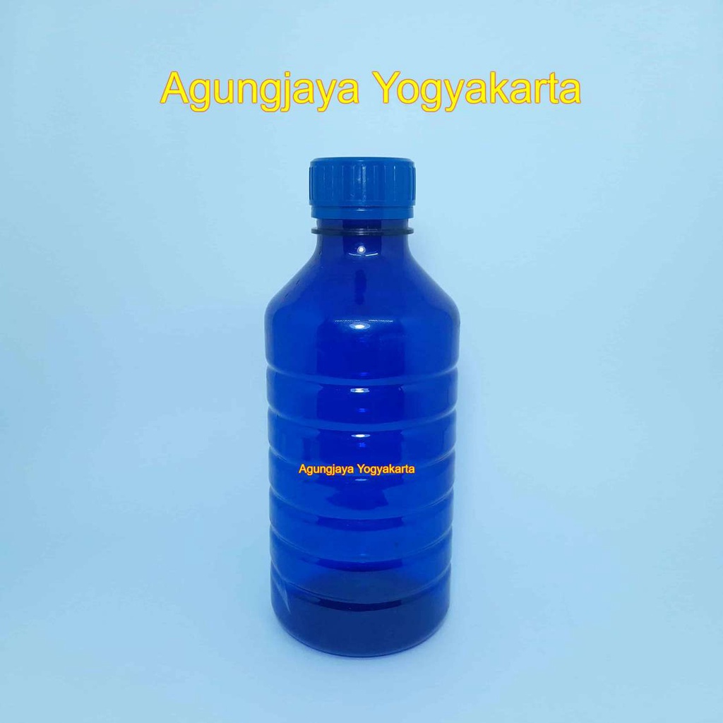 Jual Botol PS 1 L PS Biru Segel Kecil / Botol Plastik / Botol Kimia ...