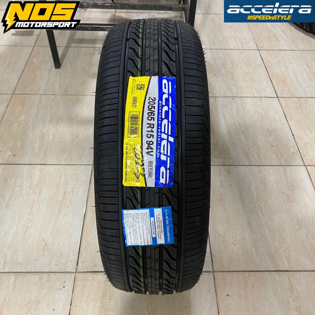 Jual BAN MOBIL TUBLES STANDAR INNOVA, EVALIA, RING 15 MEREK ACCELERA ECO PLUSH 205 65 R15 ...