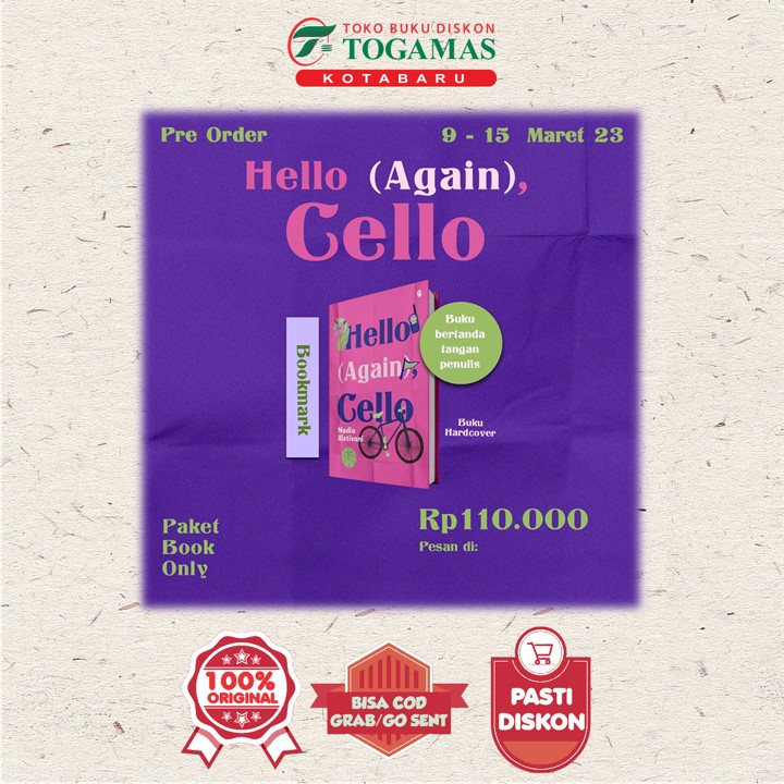 Jual Ready Stock BEST SELLER HELLO ( Again ) CELLO [ HC ] // HELLO ...