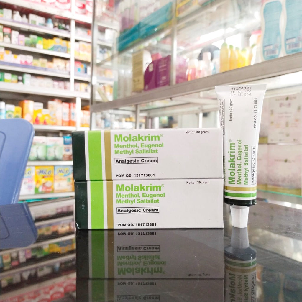 Jual MOLAKRIM 30 GR molacrim molakrim analgesic molakrim obat nyeri ...