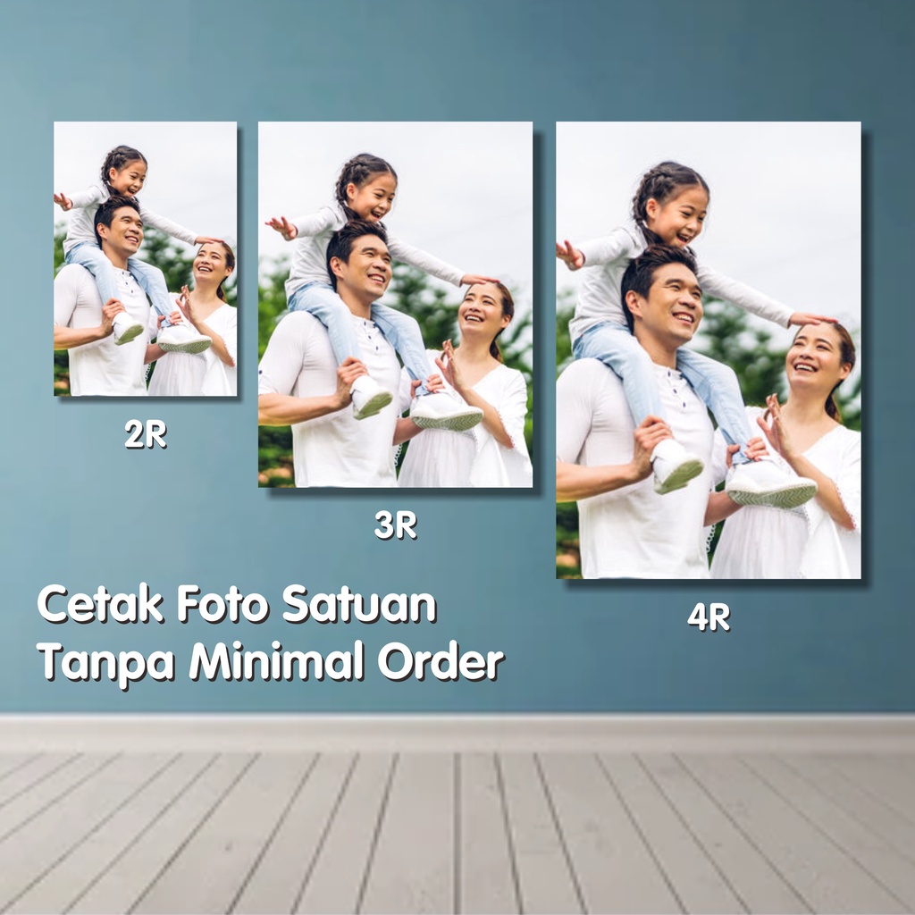Jual Cetak Foto Satuan Ukuran 2R 3R 4R 5R 6R 8R 10R | Shopee Indonesia