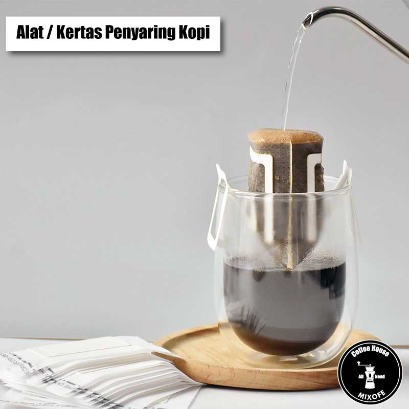Jual MIXOFE KERTAS PENYARING KOPI DRIP PAPER FILTER COFFEE 100PCS ...