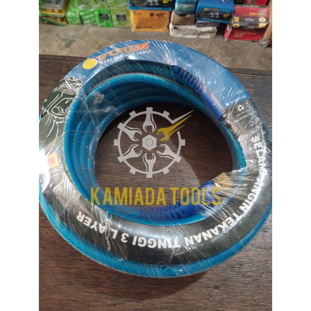 Jual Selang Kompresor/ Selang Spray uk. 8.5 x 14mm 250 PSI TORA ...