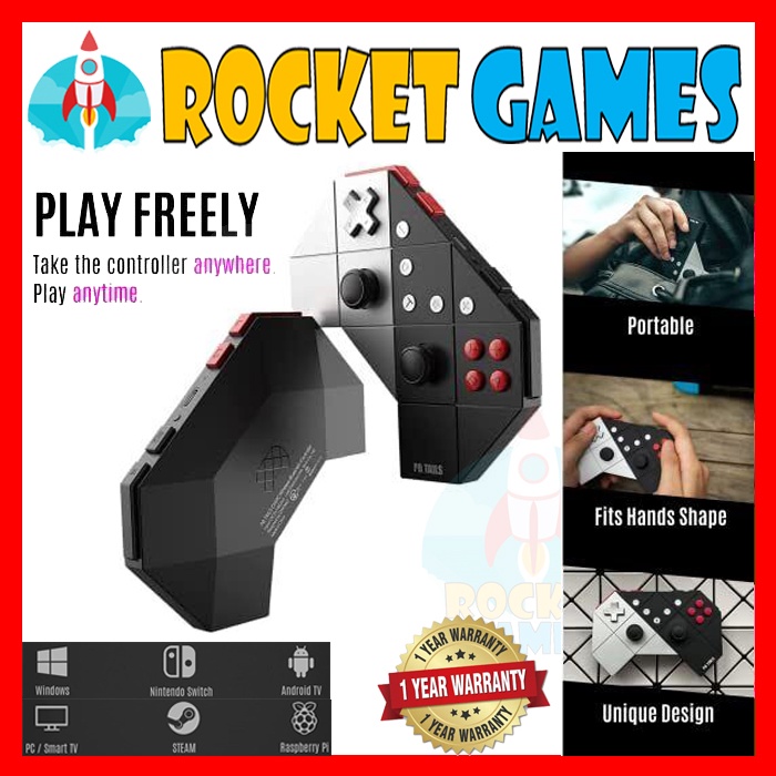 Jual PB TAILS Choc Bluetooth Gaming Wireless Controller PC STEAM SWITCH ...