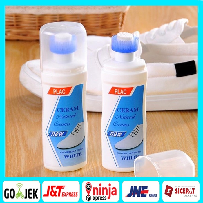 Jual Cairan Pembersih/Pemutih Sepatu Ajaib Semir Sepatu Putih | Shopee ...