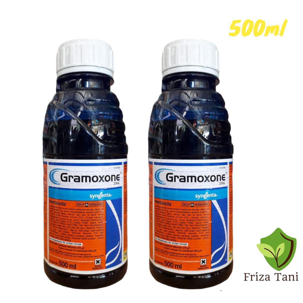 Jual Herbisida GRAMOXONE 276sl 500 ml bahan aktif Parakuat Diklorida ...