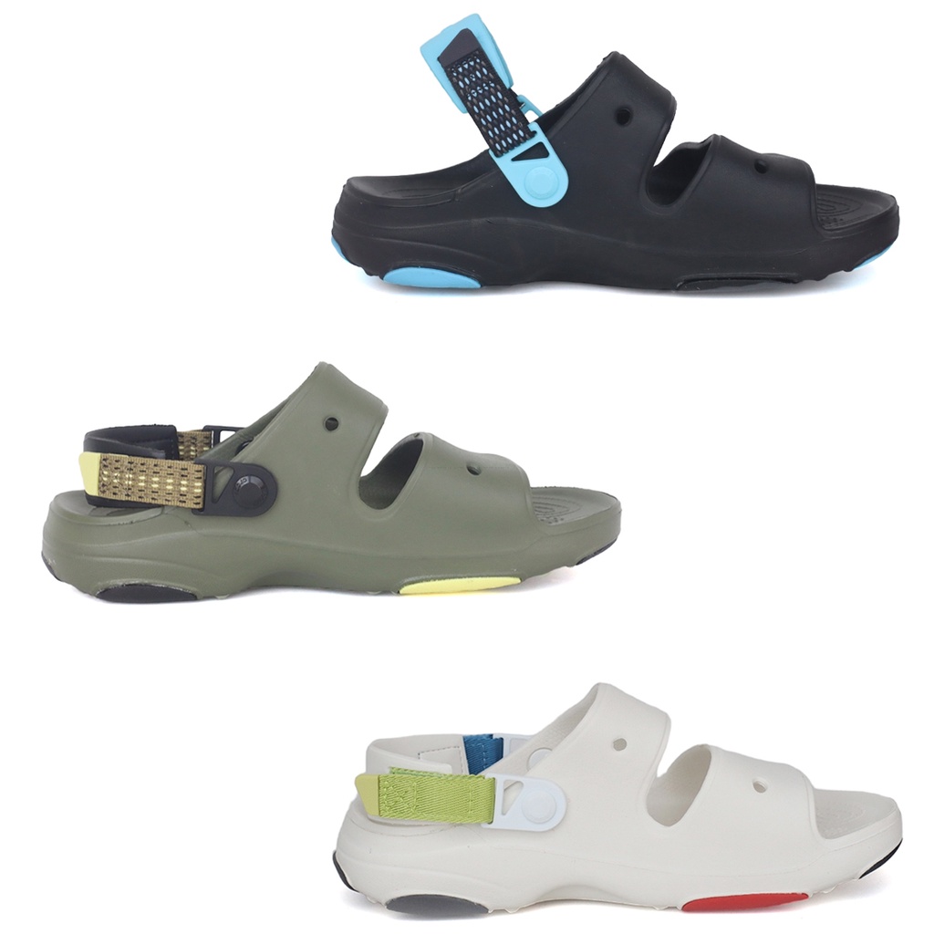 Jual Crocs All Train Slide Tali Baru Sandal | Shopee Indonesia