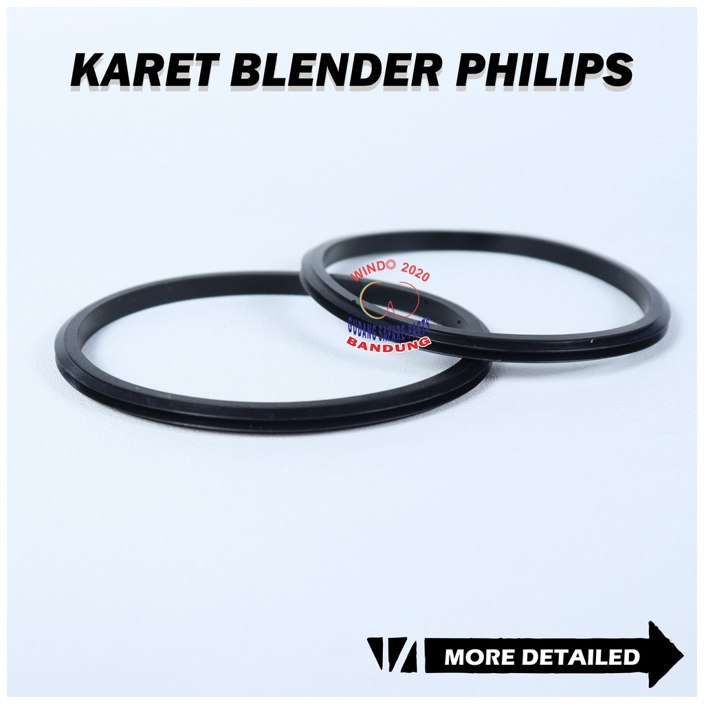 Jual KARET BLENDER PHILIPS | KARET / PACKING / SEAL / SIL MOUNTING ...