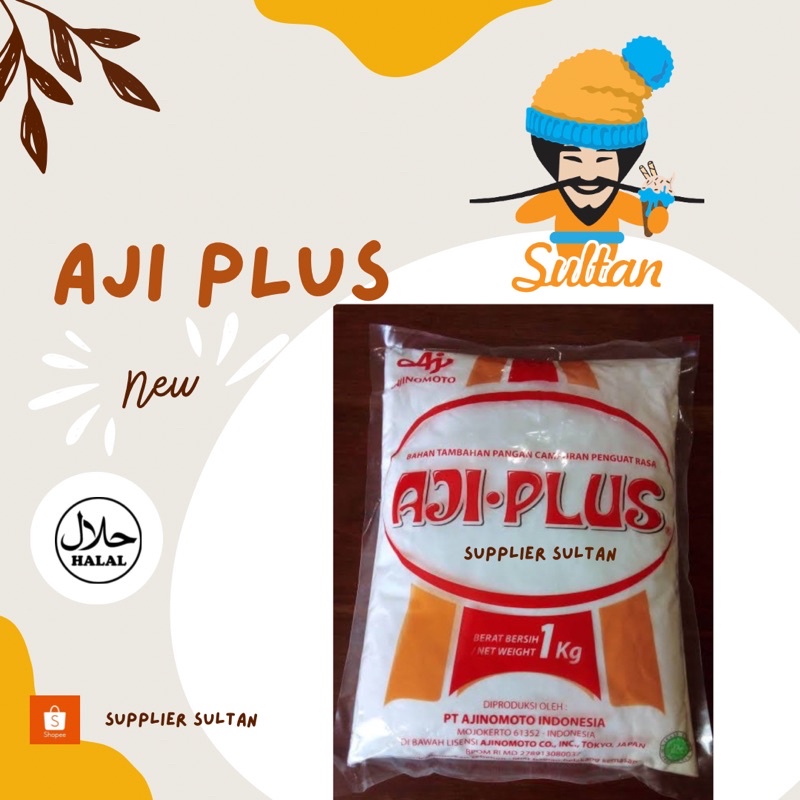 Jual Aji-plus / Ajiplus / Ajinomoto Aji Plus 1 kg / Aji Plus Ajinomoto | Shopee Indonesia
