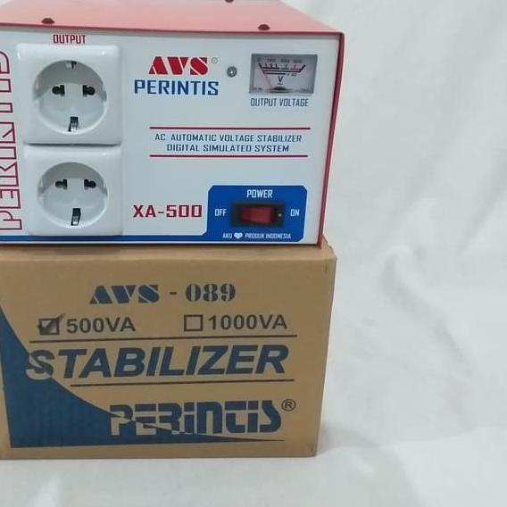 Jual ♜ Stabilizer AVS SCORE 500 VA Smart Logic System/Soft Start/Regulator ☉ | Shopee Indonesia