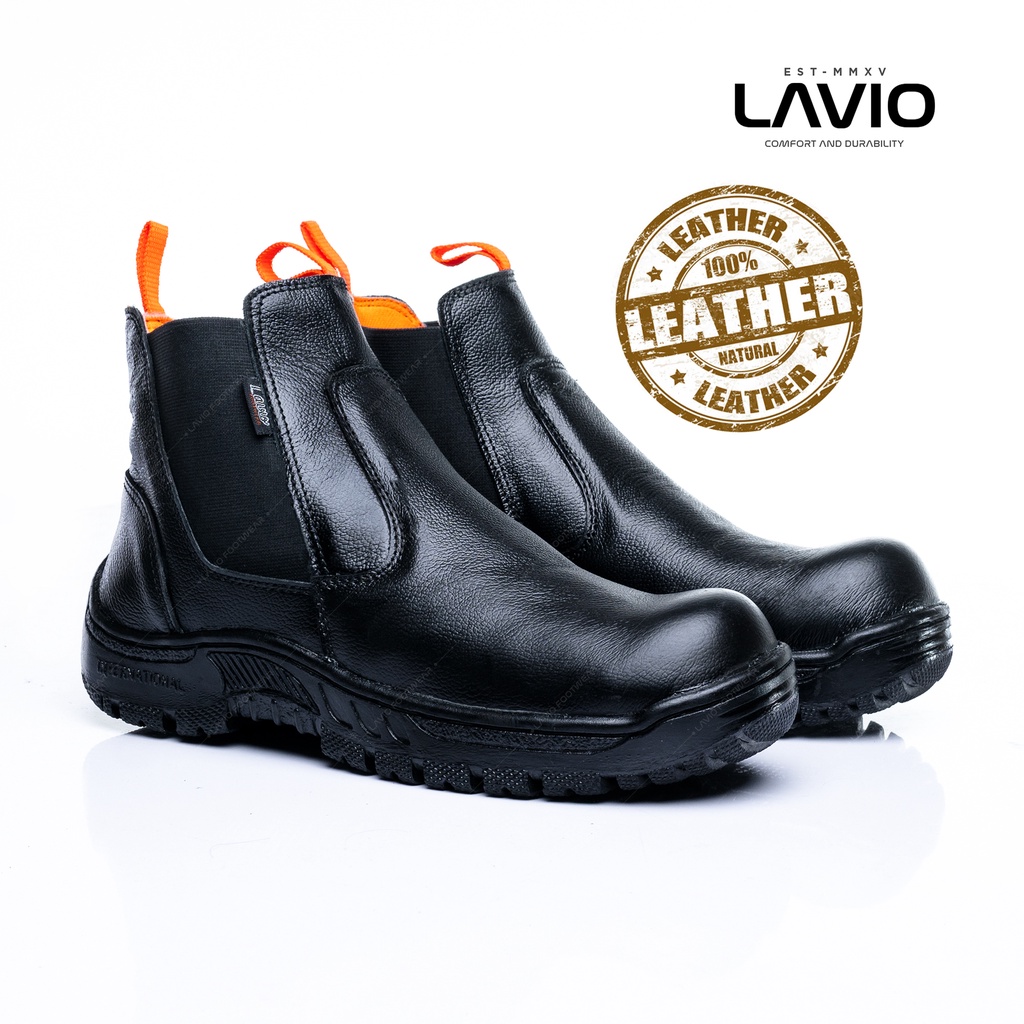 Jual Lavio Sepatu Safety Proyek bangunan Kitchen Jalan Kuat Garansi ...
